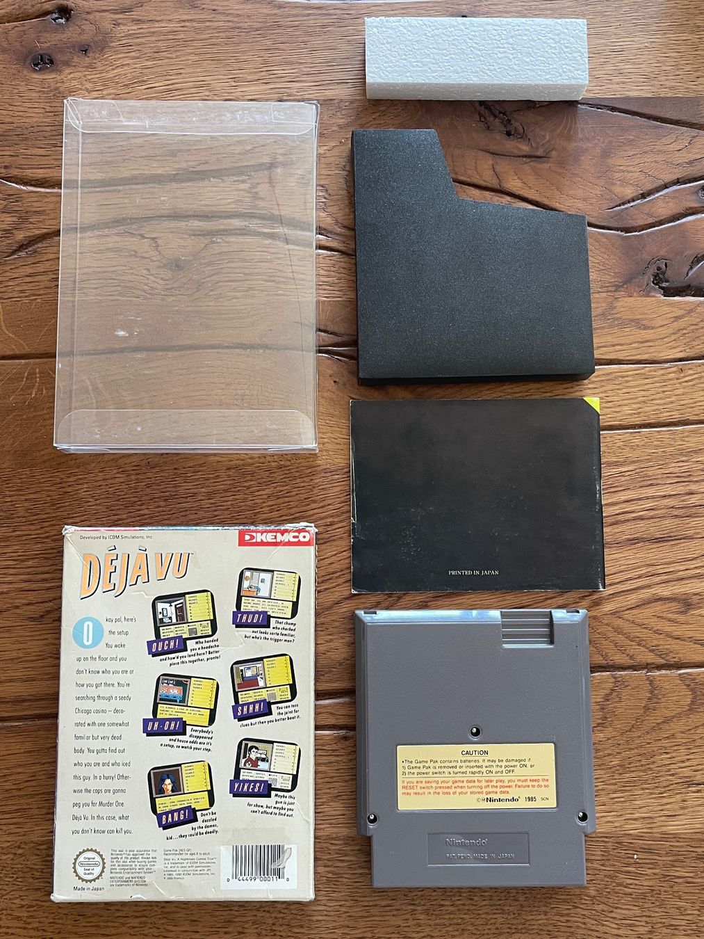 Deja Vu - Nintendo NES - Komplett - Pal B SCN - selten (Gebraucht) in ...