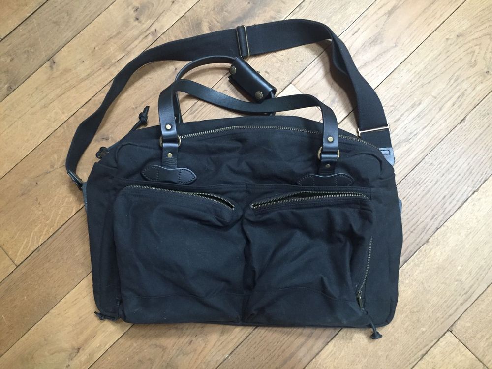 FILSON 48-HOUR TIN CLOTH DUFFLE BLACK | Kaufen auf Ricardo