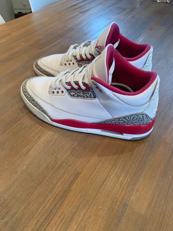 Jordan 3 Cardinal Red (Gebraucht) in herisau für CHF 91 – mit Lieferung ...