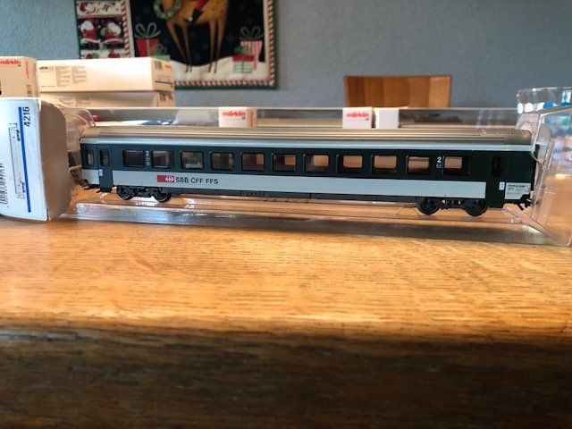 Märklin H0, Wagen 4216, SBB 2. Klasse (Gebraucht) in Blumenstein für ...