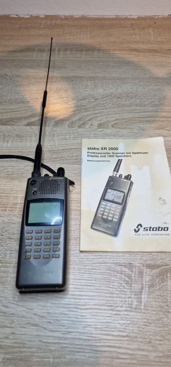 Stabo XR 2000 Profesioneller Scanner Spektrum 1000 speichern (Gebraucht ...