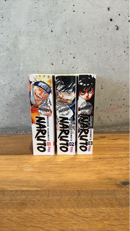 Naruto Manga Band 1-3 Massiv (Gebraucht) in Dietikon für CHF 8 – mit ...