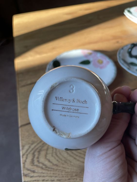 Villeroy & Boch Wildrose Geschirrset | Kaufen auf Ricardo