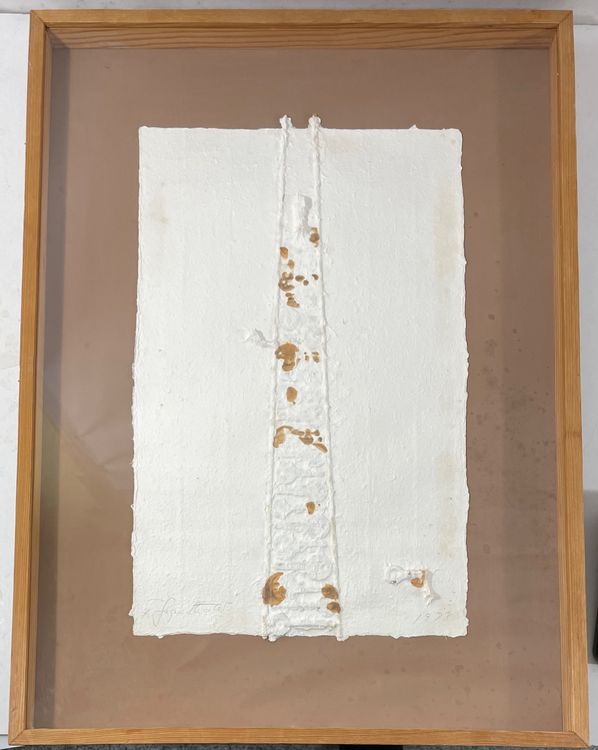 Fred Siegenthaler (1935) grosse Mischtechnik (Gebraucht) in Root für CHF 24 – mit Lieferung auf ...