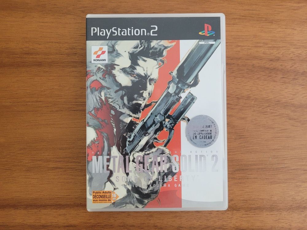 Metal Gear Solid 2: Sons of Liberty + DVD – Playstation 2 (Gebraucht ...