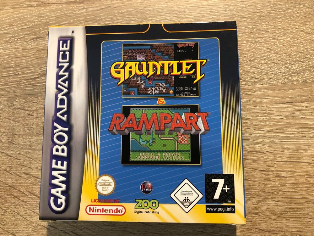 Gauntlet & Rampart - Game Boy Advance Spiel (Gebraucht) in Gasel für ...