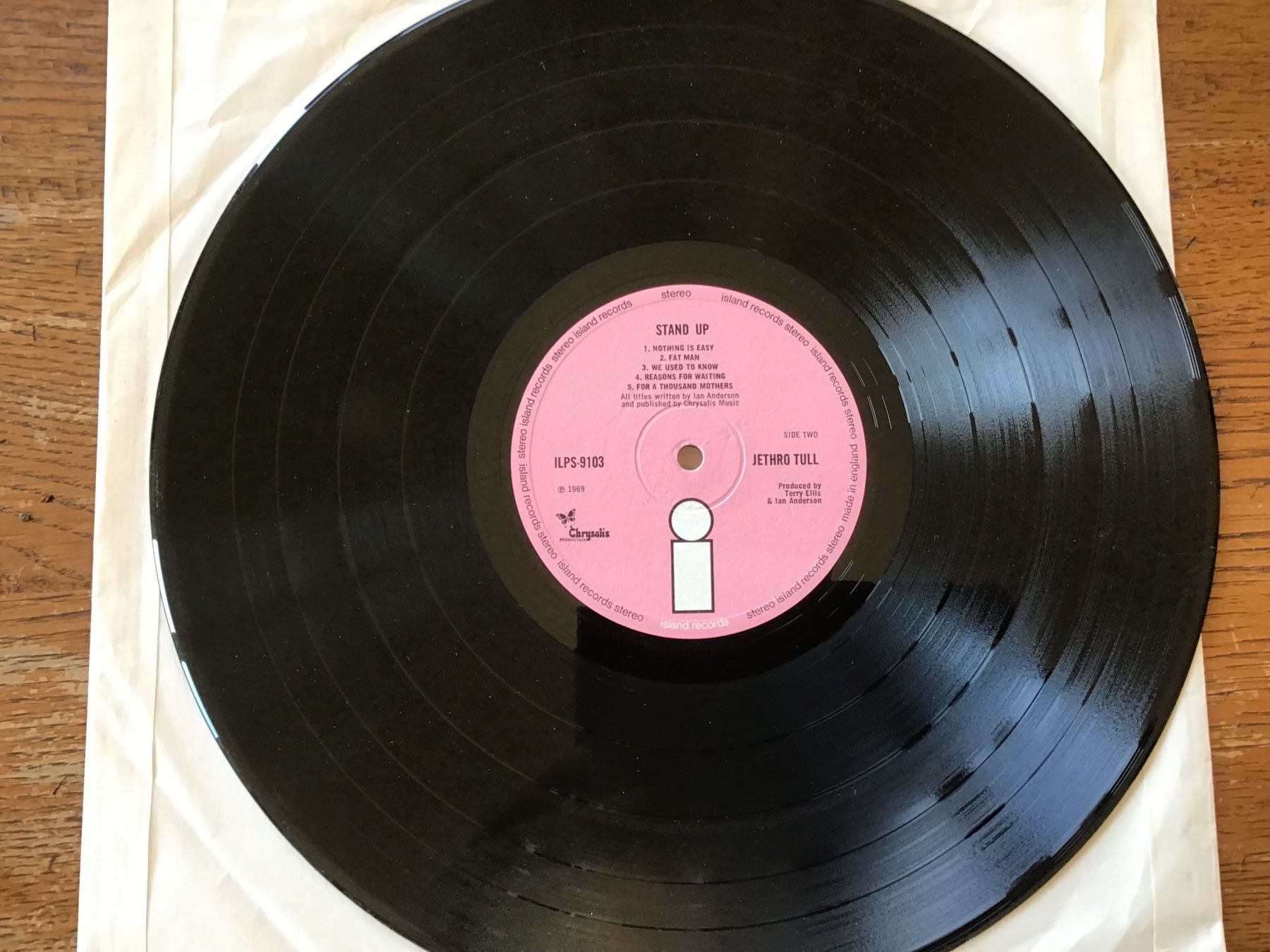 Plum Island LP Jethro Tull rare pop hup cover (D'occasion) à Fully pour ...