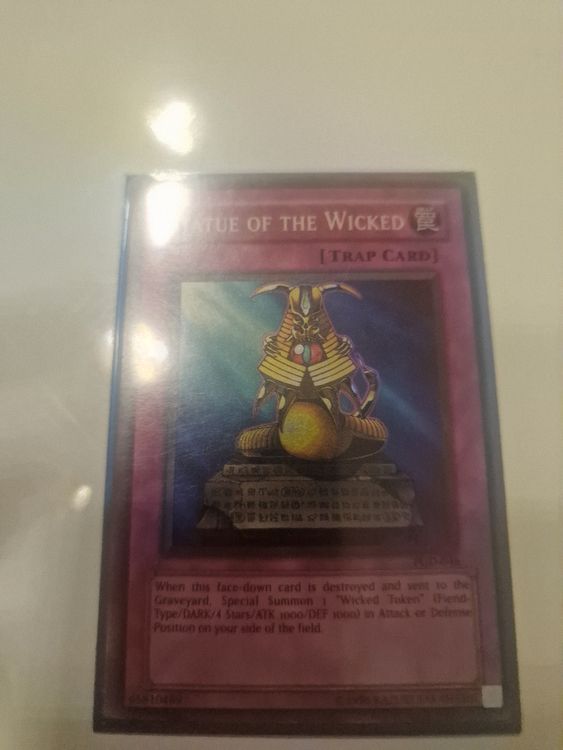 Yugioh Statue of the wicked (Gebraucht) in Dietikon für CHF 1 – mit ...
