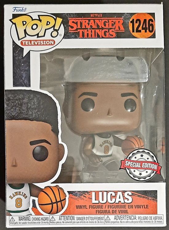 Funko Pop Stranger Things Lucas Special Edition (Neu und ...