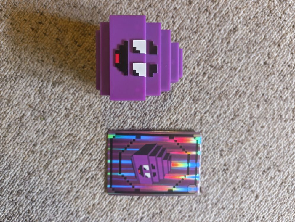 McDonalds Minecraft Grimace Egg (Figur + Code für Skin) (Neu (gemäss ...