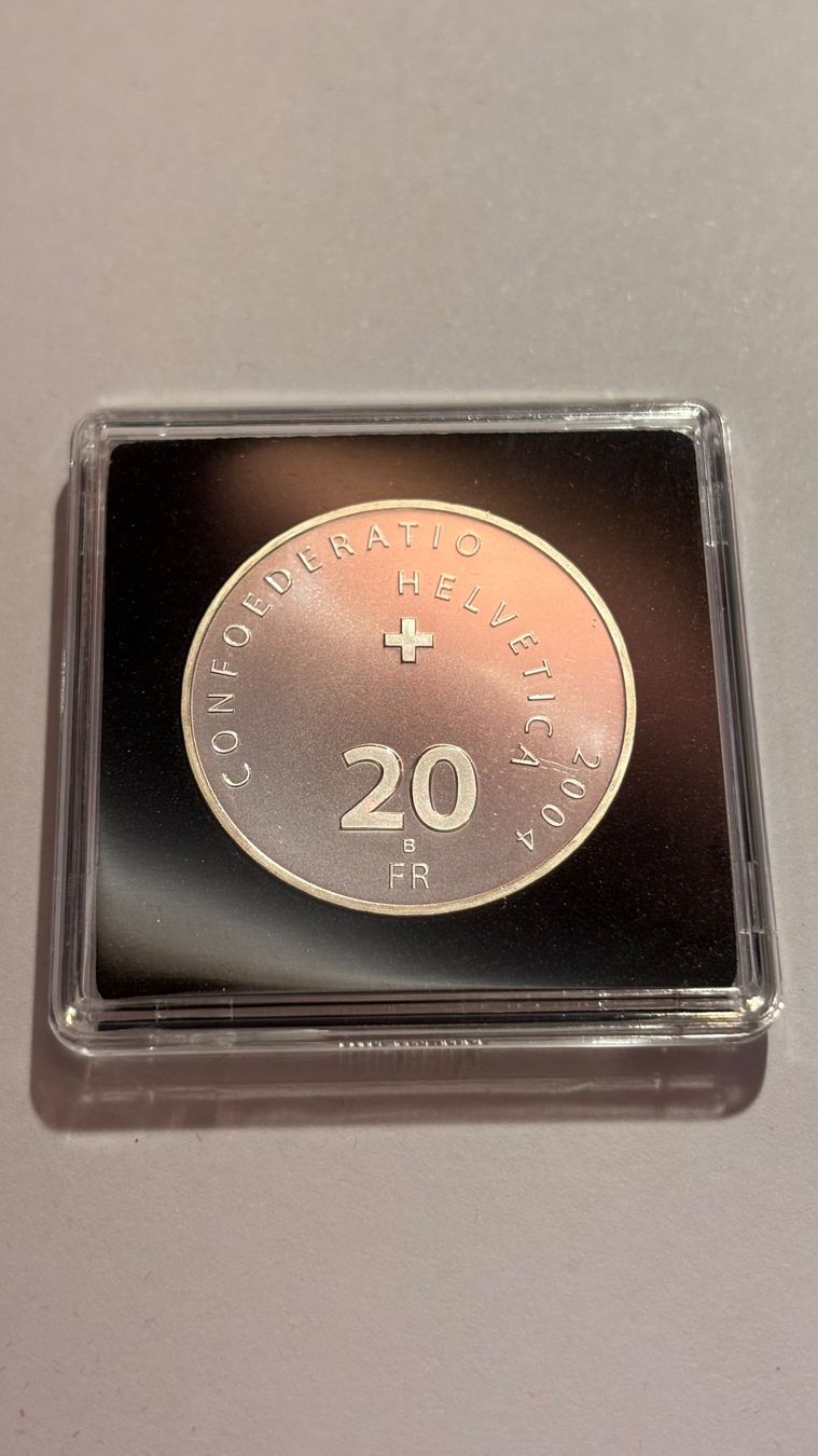 Pièce commémorative 20.- / 2004 (Château de Chillon) (D'occasion) à ...