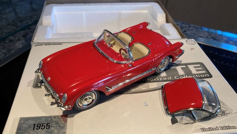 Edel: Chevrolet Corvette 1955 1:32 Zora Edition, kein 1/43 (Neu (gemäss ...