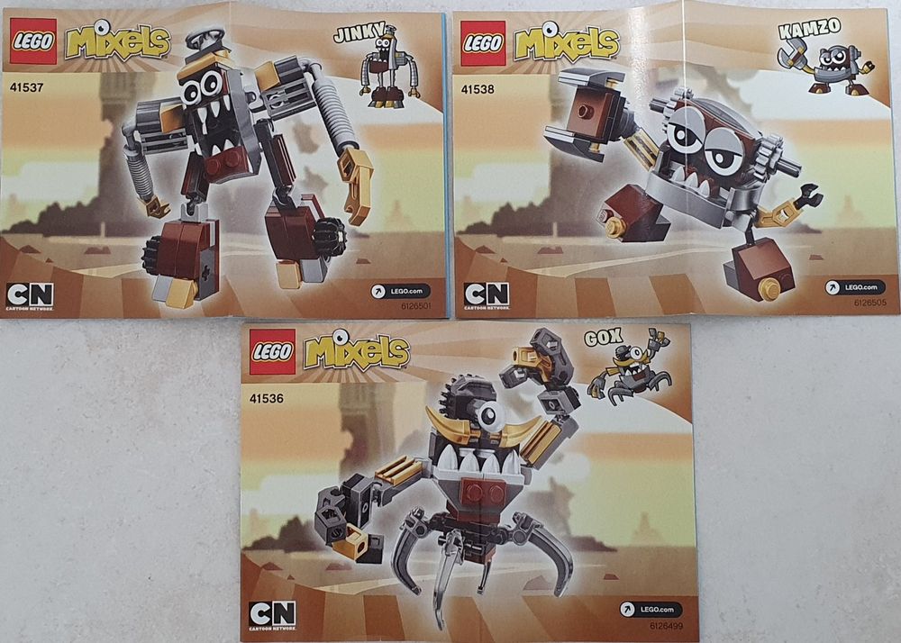 LEGO Mixels Series 5 - 3 Set 41536 41537 41538 (Gebraucht) in ...