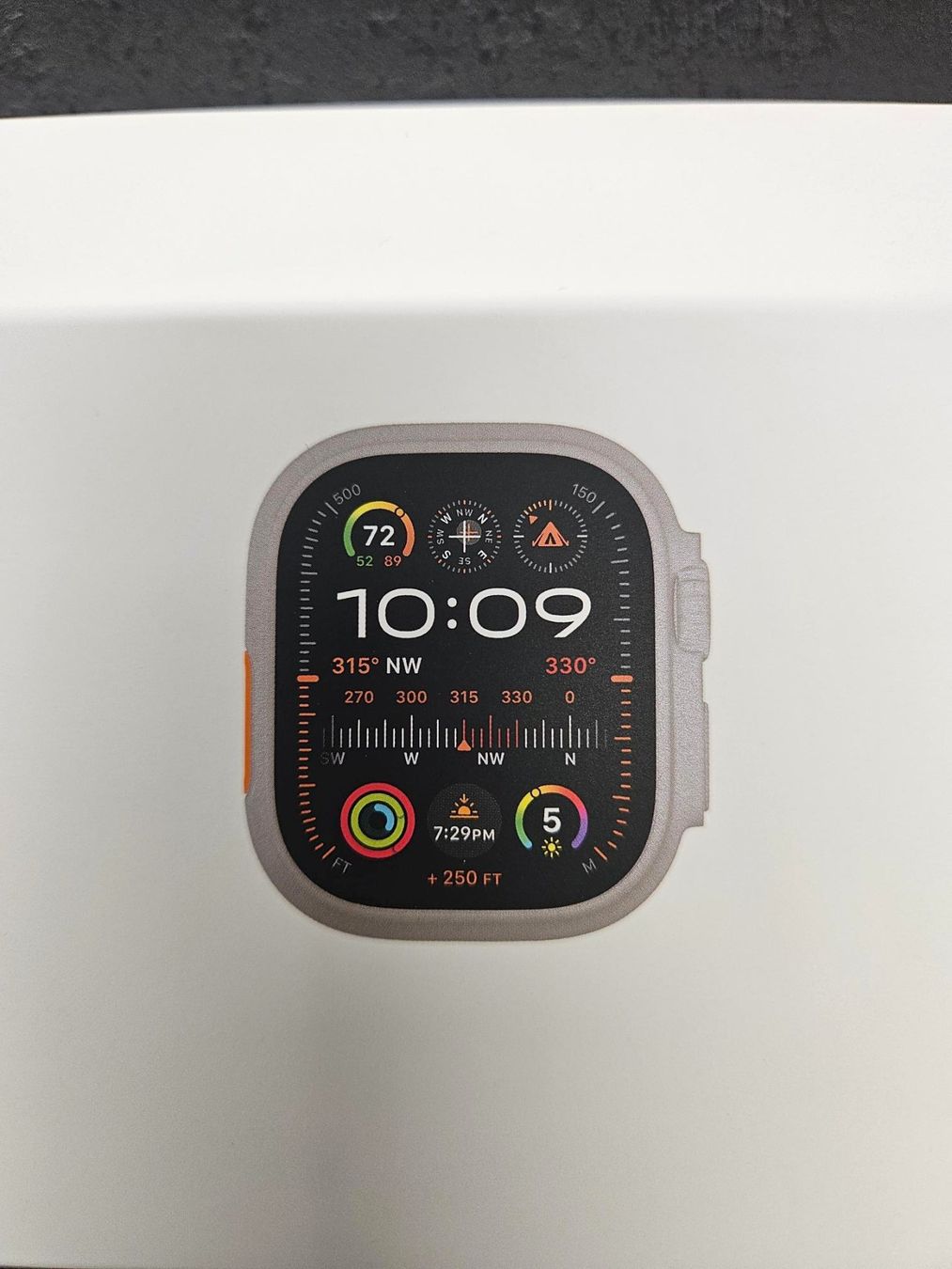 Apple Watch Ultra 2, Titanium Indigo Alpine Loop (NEU) (Neu und ...