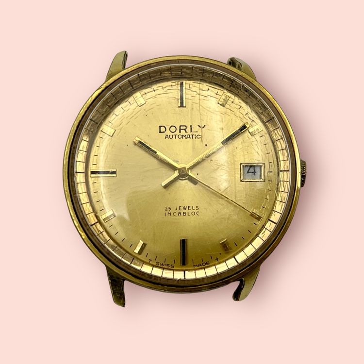 Vintage Dorly Automatik 25 Jewels Kaliber AS 1902/03 | Kaufen auf Ricardo