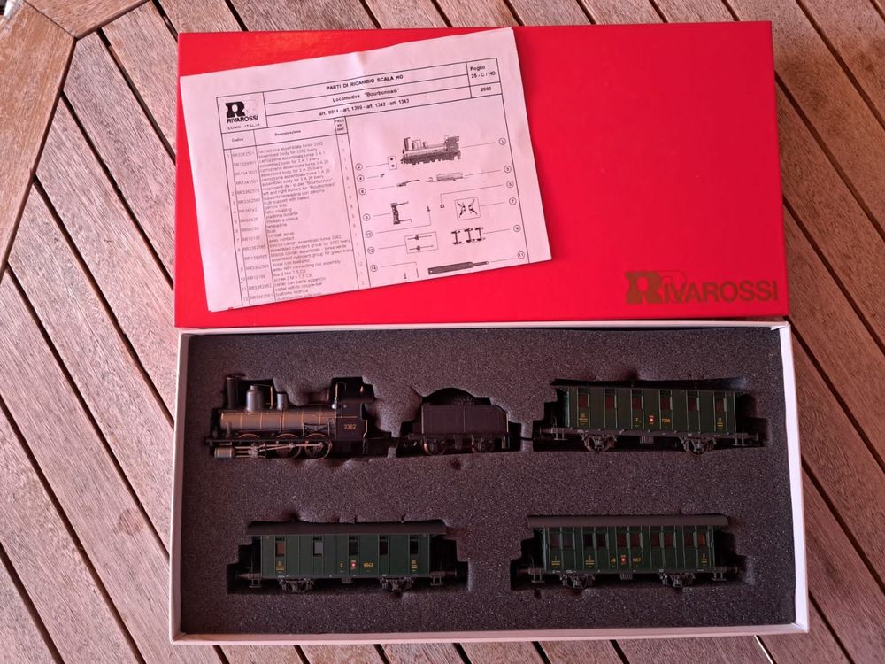 RIVAROSSI 0314 SBB/CFF D3/3 avec 3 wagons | Kaufen auf Ricardo