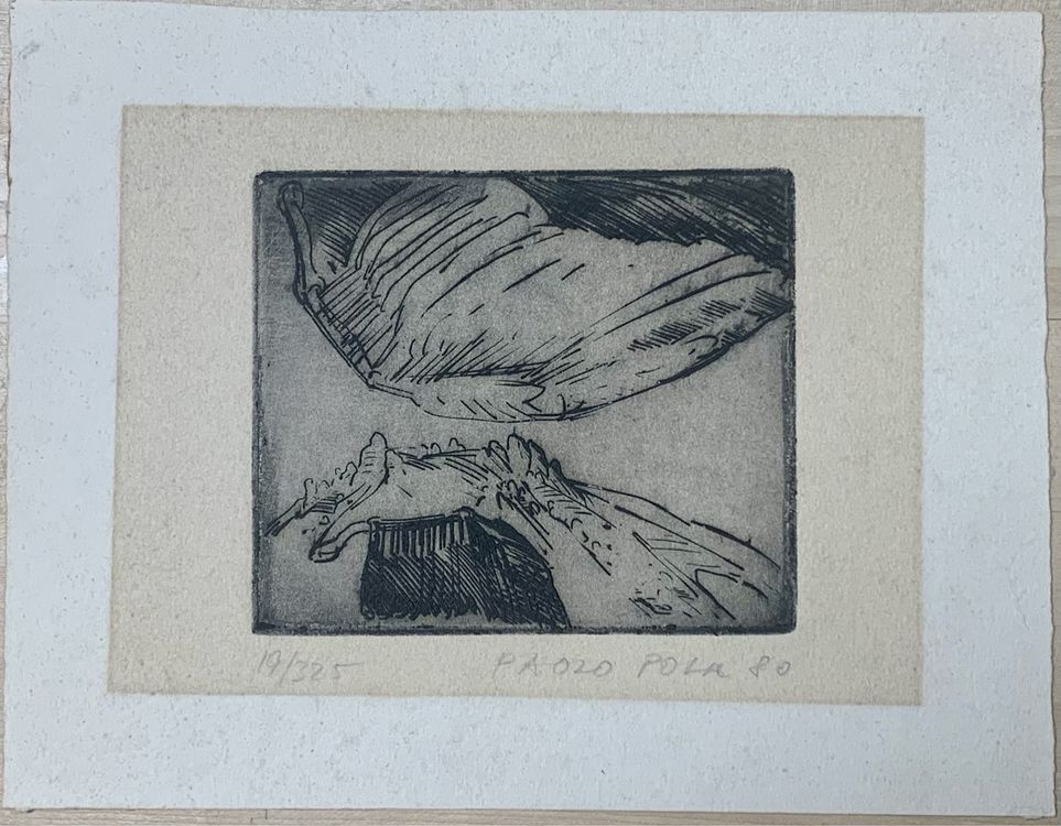 Radierung, Paolo Pola 1942, handsigniert | Kaufen auf Ricardo
