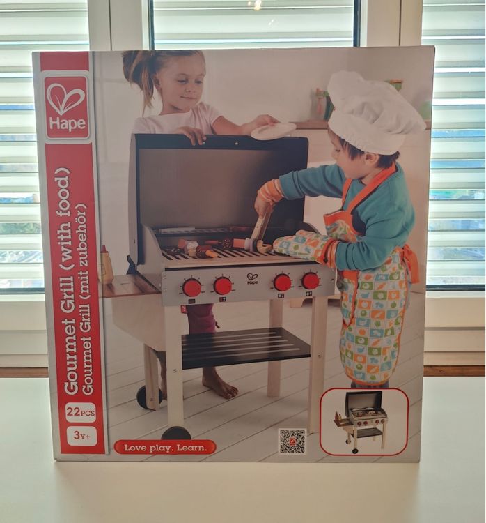 Hape Gourmet Grill Kinderküche Spielküche Neu OVP (Neu und originalverpackt) in Fulenbach für ...