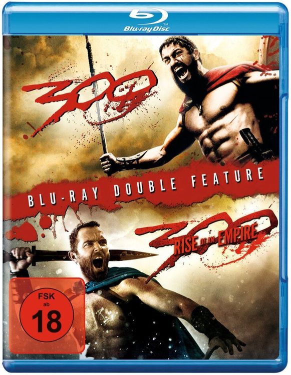 300 (2006) / 300 - Rise of an Empire (Double Feature,Blu-Ray (Neu ...