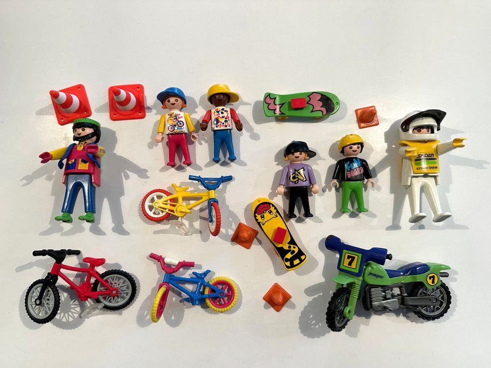 Playmobil Velo Motorrad Skateboard Nr.3712 (Gebraucht) in Adligenswil ...