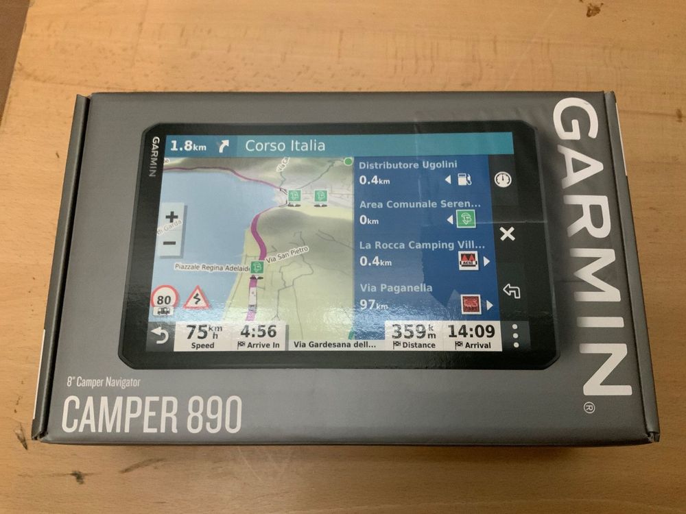 GARMIN Camper 890 MT-D Wohnmobil- und Wohnwagen-Navi | Kaufen auf Ricardo