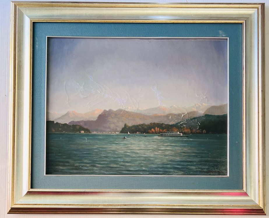 Grosse Meeres Ansicht Gemälde von S. baloic | Kaufen auf Ricardo