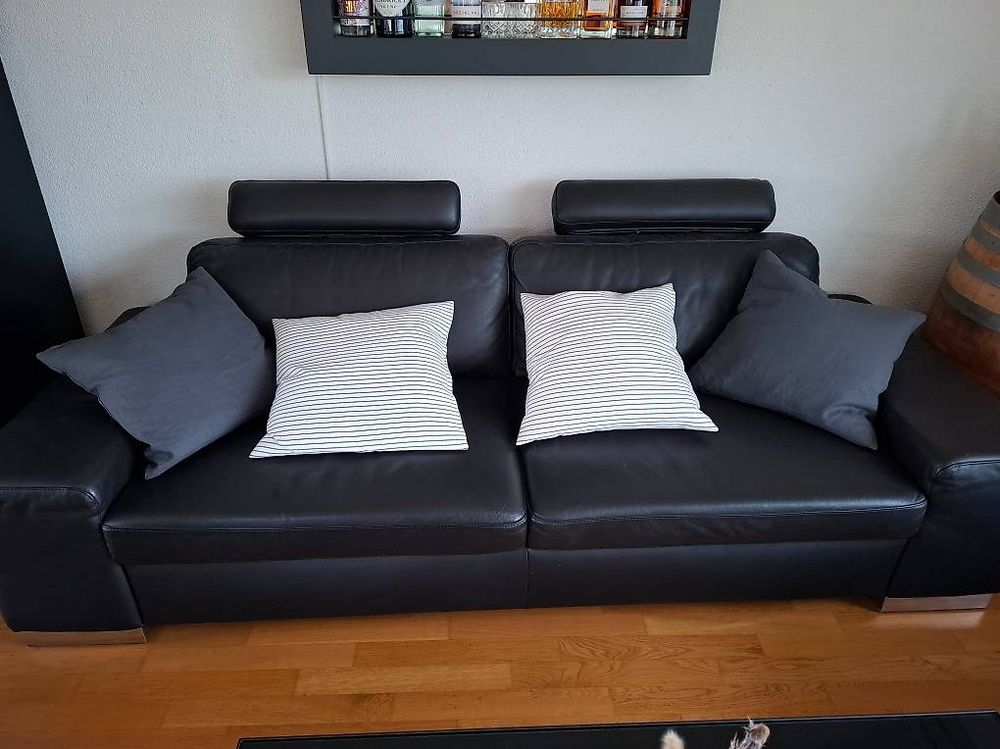 Sofa Echtleder (Gebraucht) in Weinfelden für CHF 1100 – nur Abholung auf Ricardo kaufen