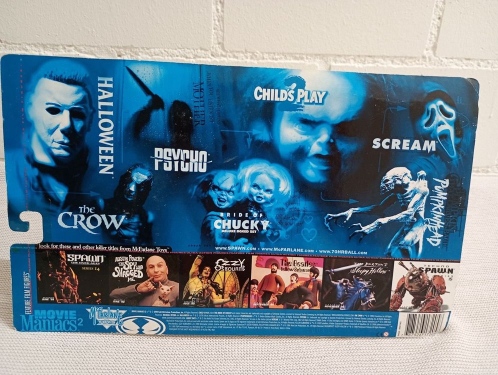 NEU McFarlane Movie Maniacs - The Crow, Vintage 1999 (Gebraucht) in ...