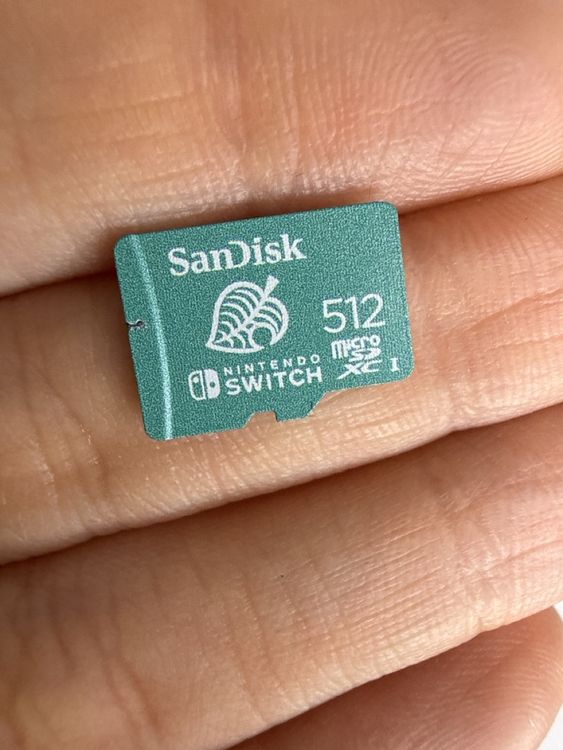 SanDisk 512GB Micro SD Card - Nintendo Switch 🎮 (Gebraucht) in ...