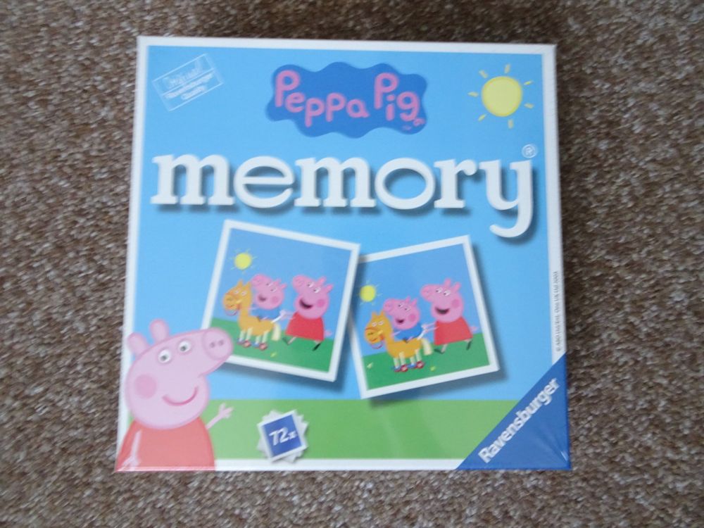 Memory Peppa Pig neu original verpackt Ravensburger | Kaufen auf Ricardo