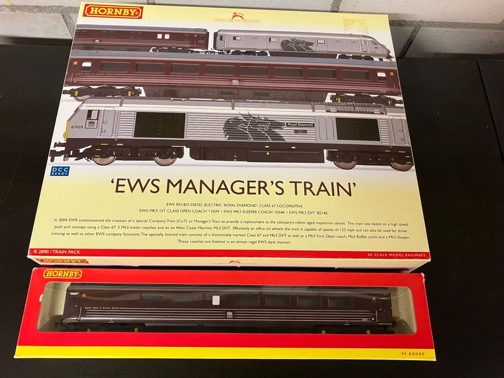 Hornby britisches Zugset EWS Management Train Digital Sound (Gebraucht ...