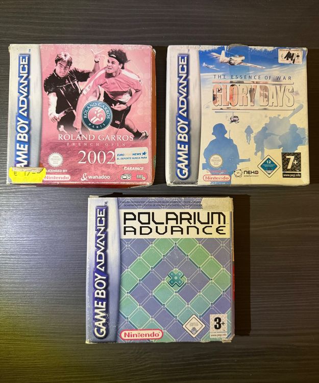 3 Game Boy Advance Spiele mit OVP (Gebraucht) in Schaffhausen für CHF ...