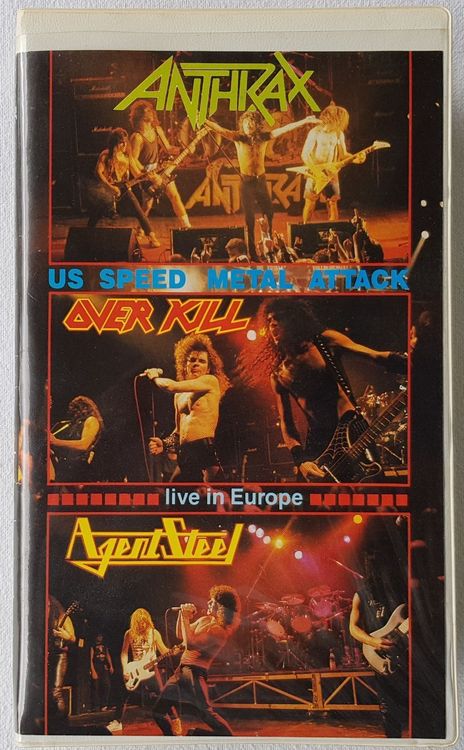 Anthrax - Agent Steel - Overkill - 1986 (Gebraucht) in Wetzikon ZH für ...