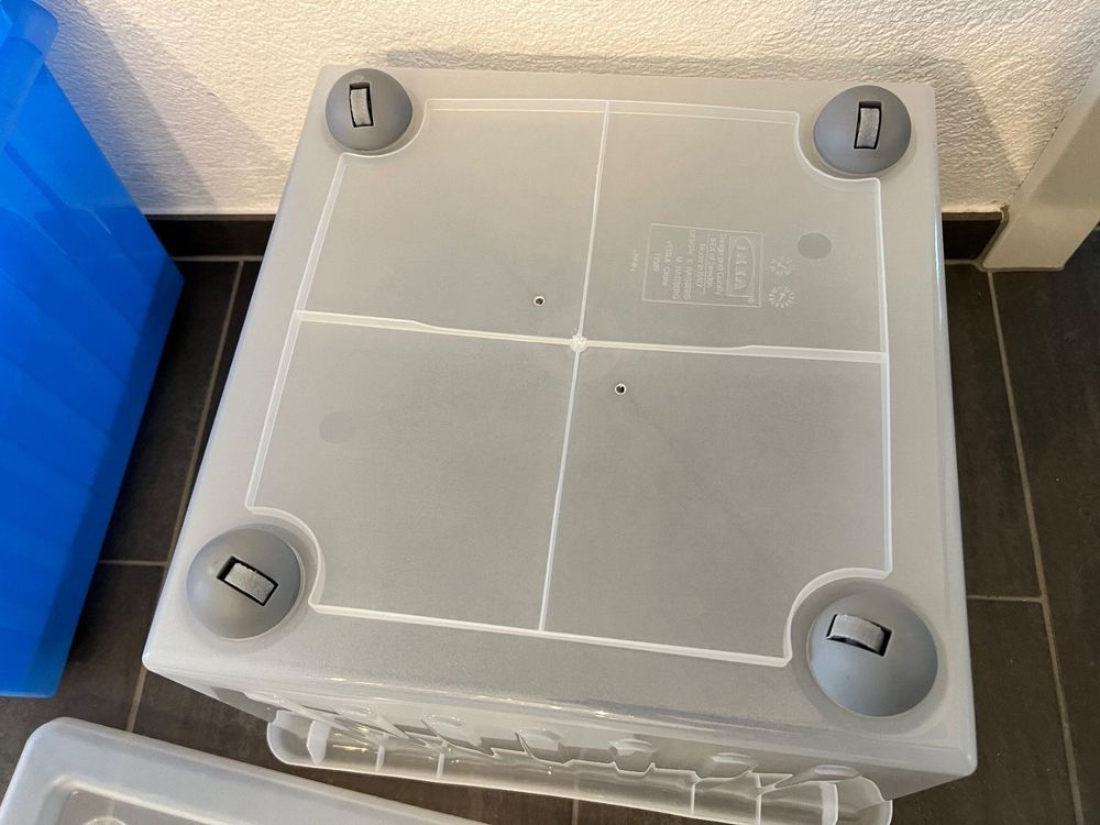 3x Aufbewahrungsbox Vessla auf Rollen von Ikea (Gebraucht) in Wolfwil ...