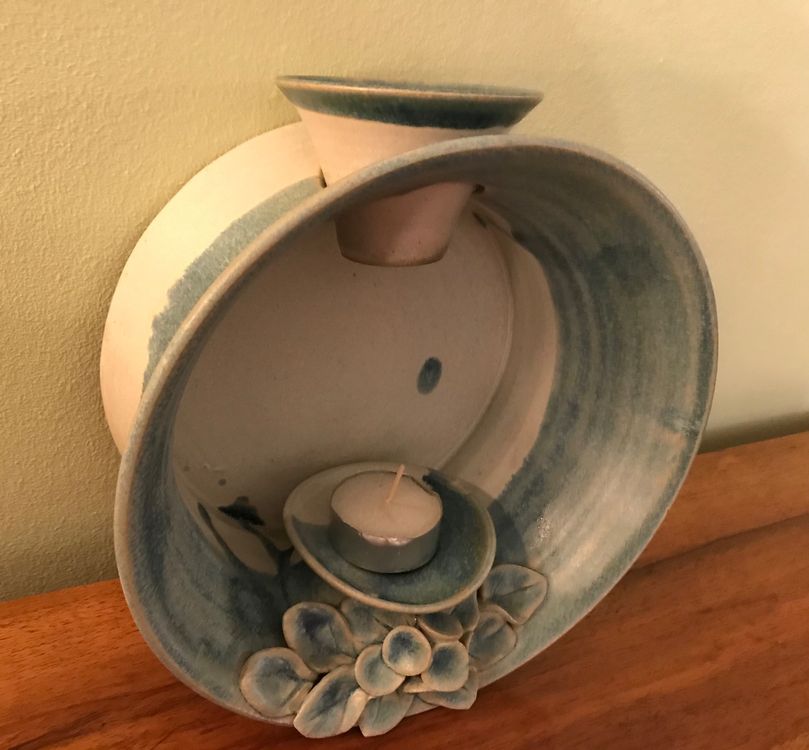 Duftlampe zur Wandmontage: Handarbeit; Unikat; getöpfert | Kaufen auf Ricardo