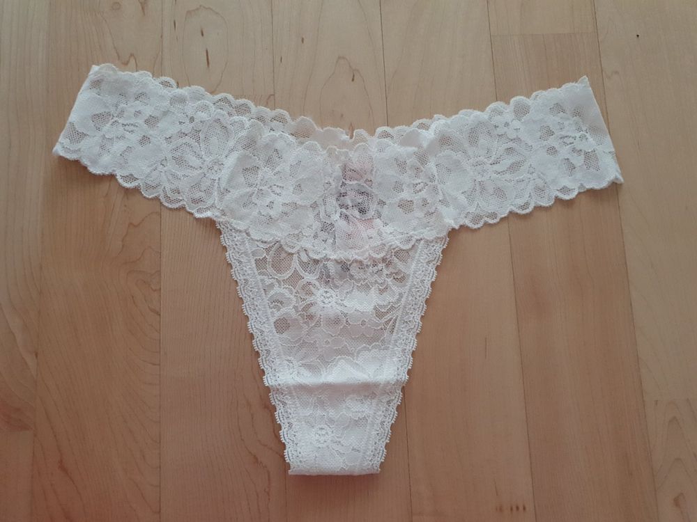 Victoria's Secret String in M Spitze Weiss * Neu | Kaufen auf Ricardo