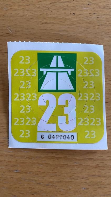 Autobahnvignette 2023 NEU (Neu (gemäss Beschreibung)) in Lengnau BE für CHF 25 – mit Lieferung ...