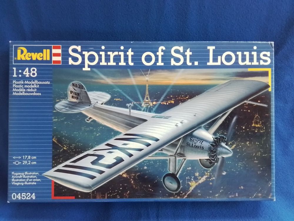 Revell 04524 Spirit of St.Louise Flugzeug Bausatz 1:48 (Neu und ...