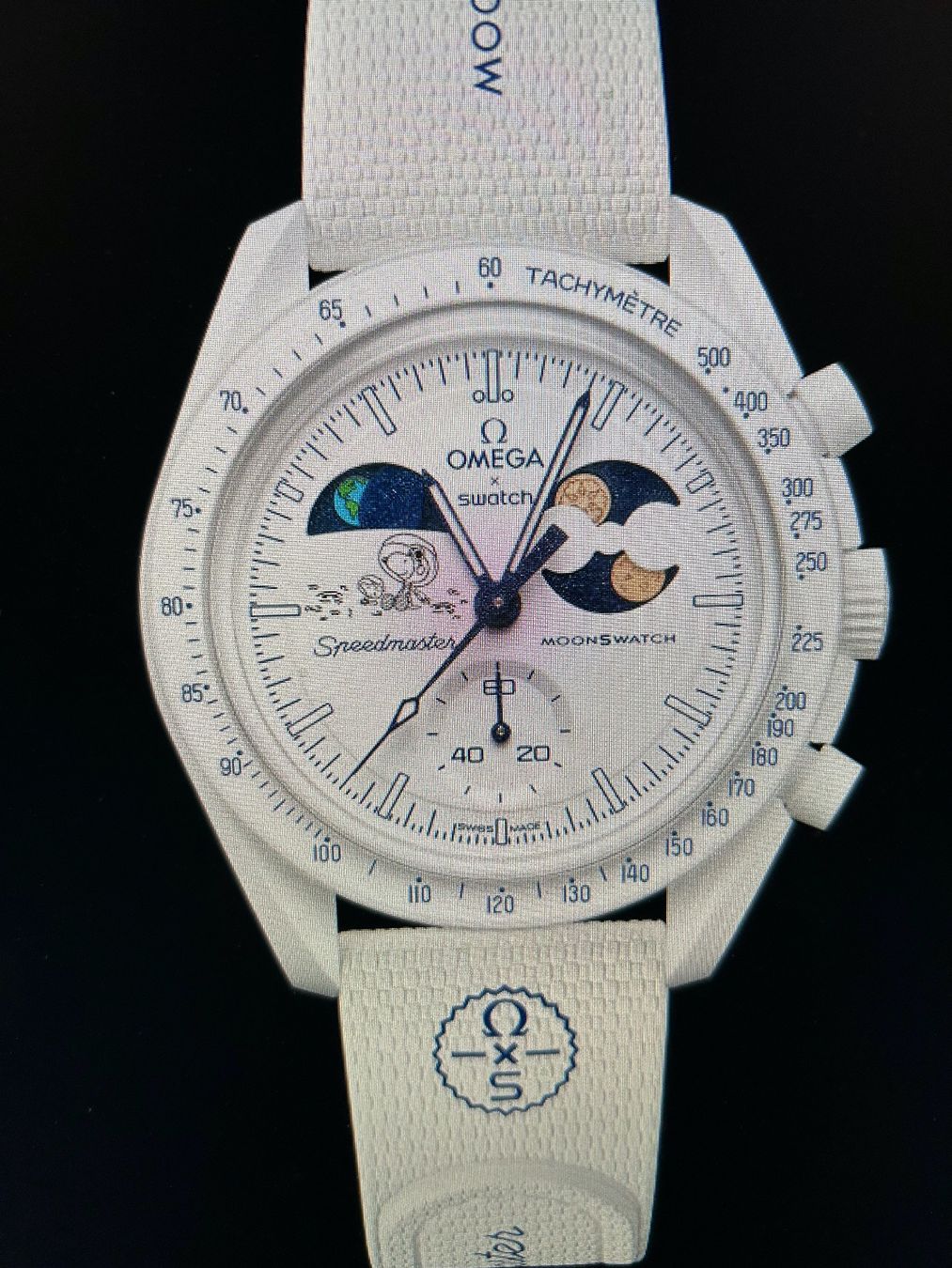 Swatch/Omega Mission to Earthphase Moonshine Gold, Cold Moon (Neu und ...