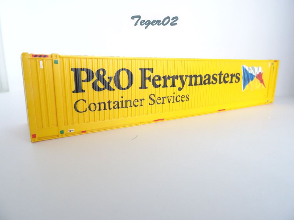 H0 Container P&O FERRYMASTERS (Neu (gemäss Beschreibung)) in Hochdorf ...