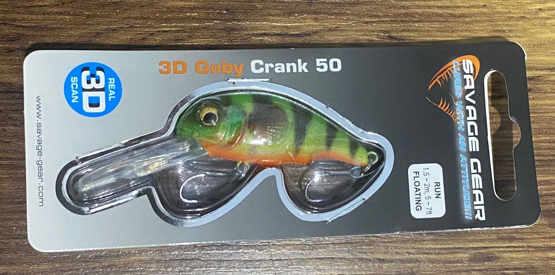 SAVAGE GEAR 3D Goby Crank Bait 5cm / 7g (Neu und originalverpackt) in ...
