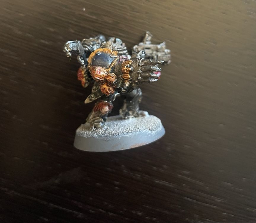 Warhammer 40k Space Marine Chaos - dipinto a mano! (Nuovo (secondo la ...