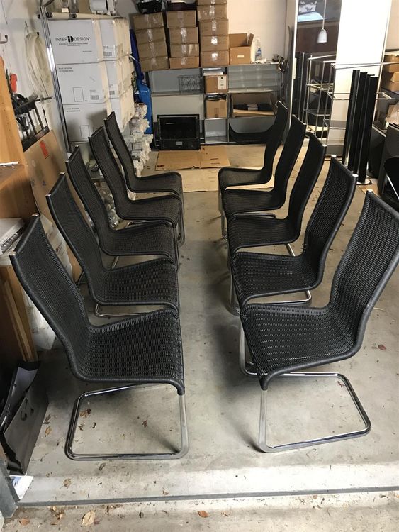 10 Stk Tecta Kragstuhl B25 Freischwinger (Gebraucht) in Fislisbach für CHF 1 – nur Abholung auf ...