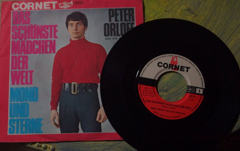 Peter Orloff - Das schönste Mädchen der Welt 45 Single (Gebraucht) in ...