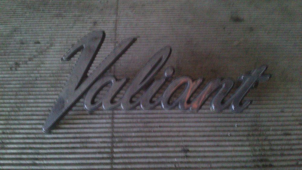 Mopar Chrysler Valiant Schriftzug Emblem (Gebraucht) in Steinach für ...