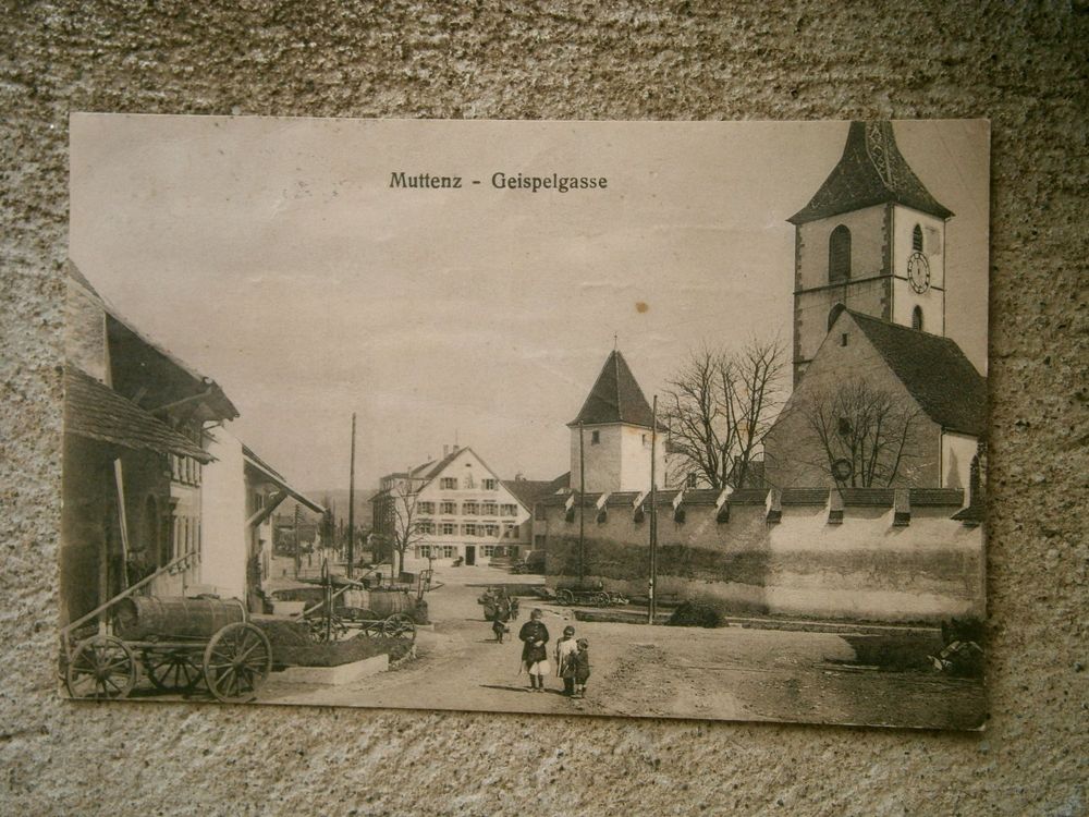 AK Muttenz Geispelgasse 1925 (Gebraucht) in Burgdorf für CHF 9 – mit ...