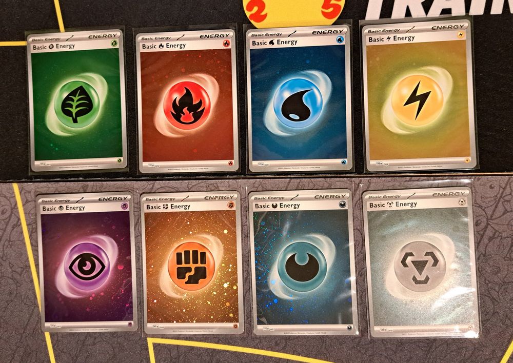 POKEMON 151 8x HOLO BASIC ENERGY CARDS / KARTEN EN | Kaufen auf Ricardo