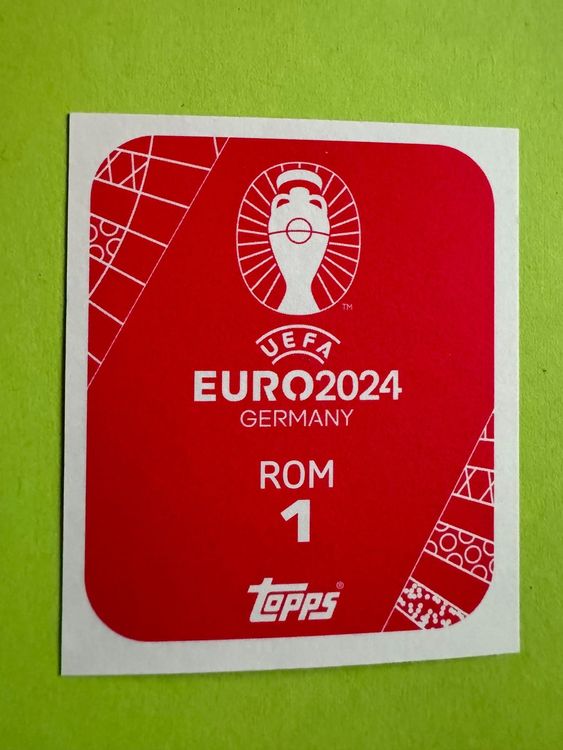 TOPPS EM 2024 / ROM 1 - WAPPEN - GOLD! (Gebraucht) in Tegerfelden für ...
