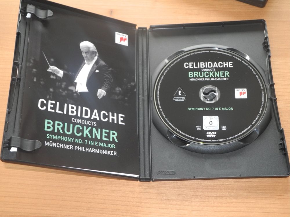 CELIBIDACHE DIRIGIERT BRUCKNER SINFONIEN -SONY - 2CDs + 3DVD | Kaufen ...