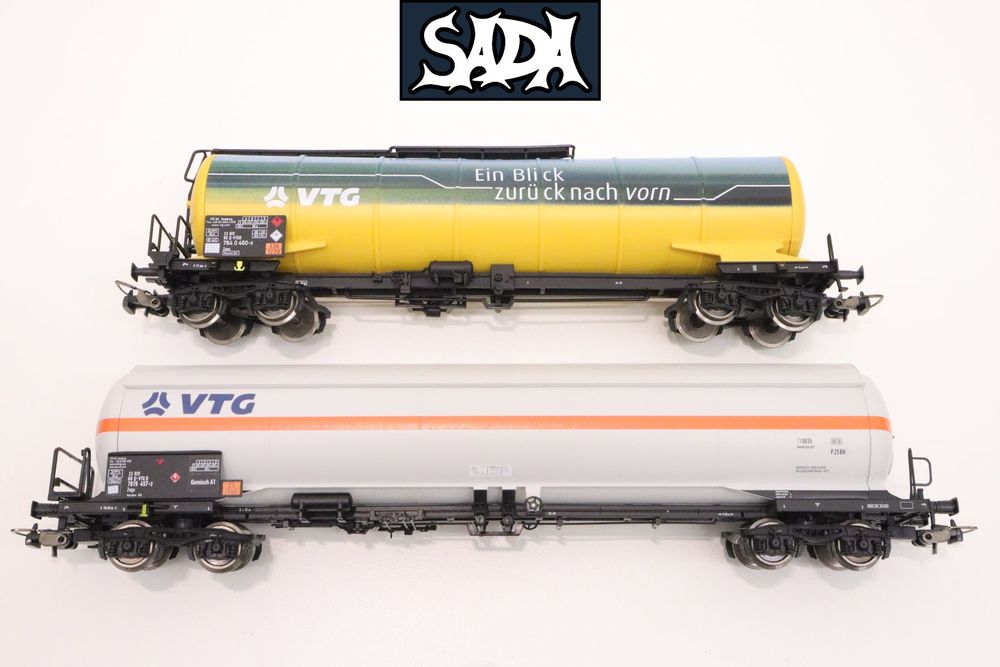 Piko 72136 + 72118 VTG Kesselwagen, DC H0 (Gebraucht) in Basel für CHF ...